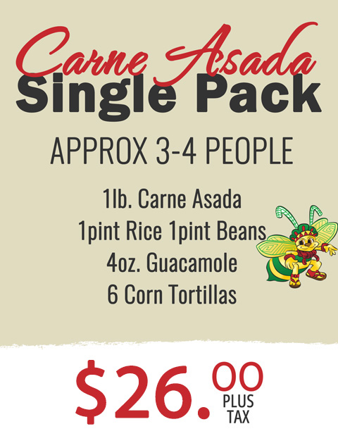 A La Carte Menu – D'La Colmena Market & Catering